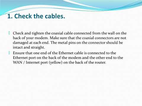 How do I fix the blinking Online Spectrum?