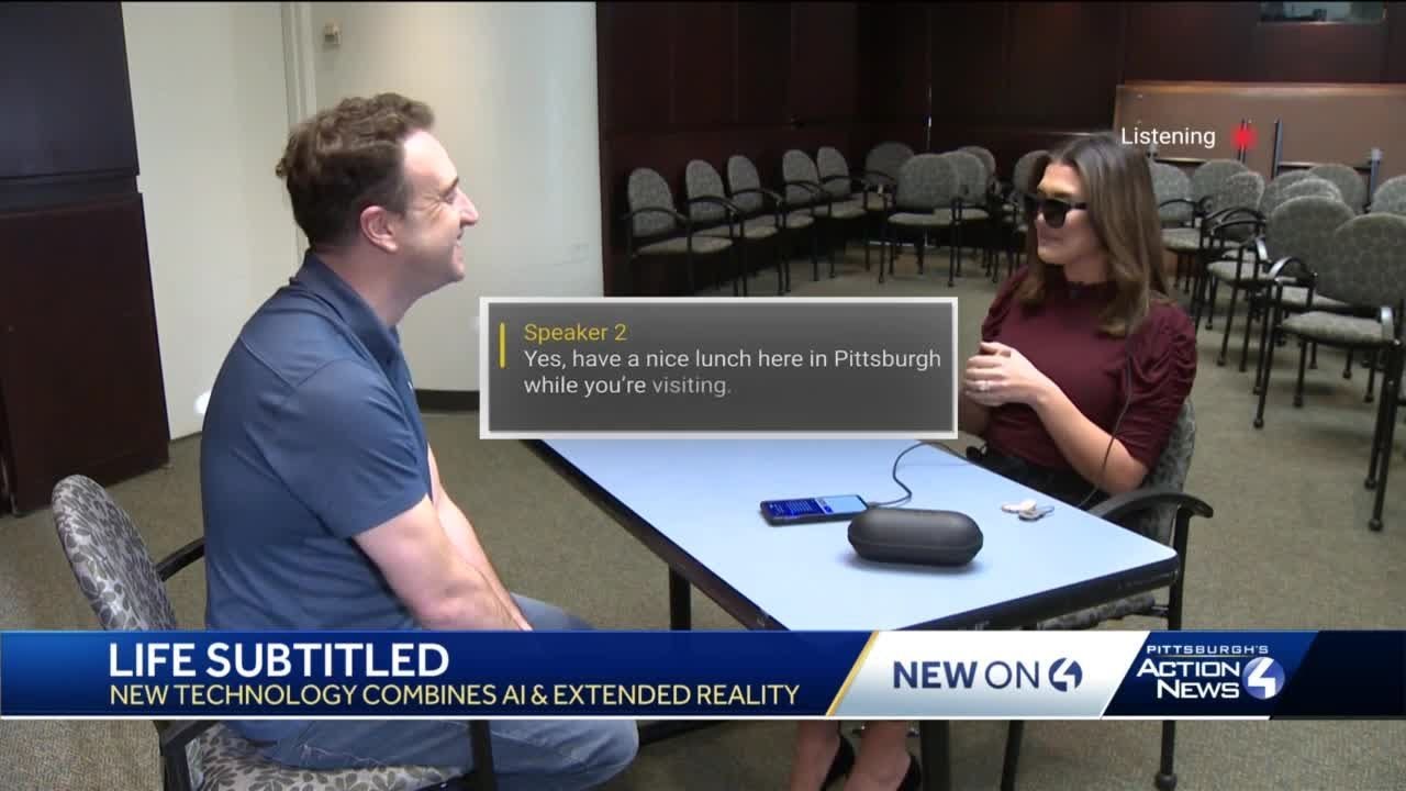 Life subtitled: New technology combines AI and extended reality