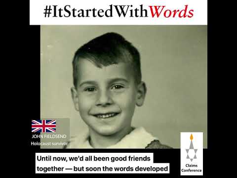 “Words developed into punches and kicks" - John Fieldsend, #ItStartedWithWords