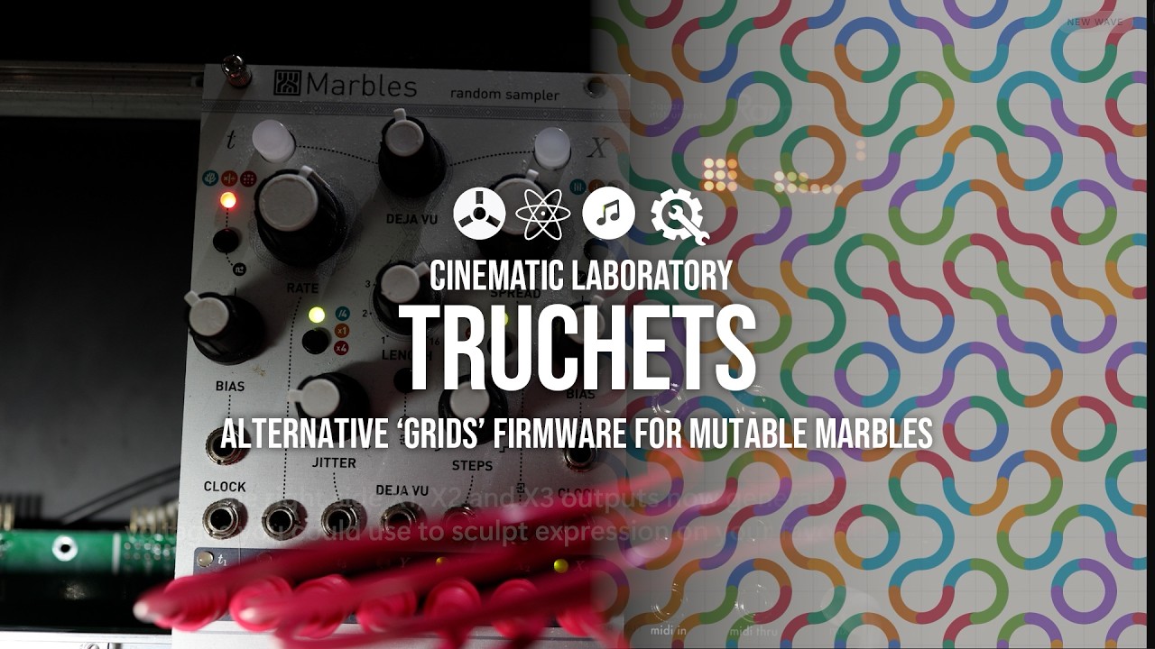 Truchets - Alternative 'Grids' firmware for Marbles by Mutable Instruments