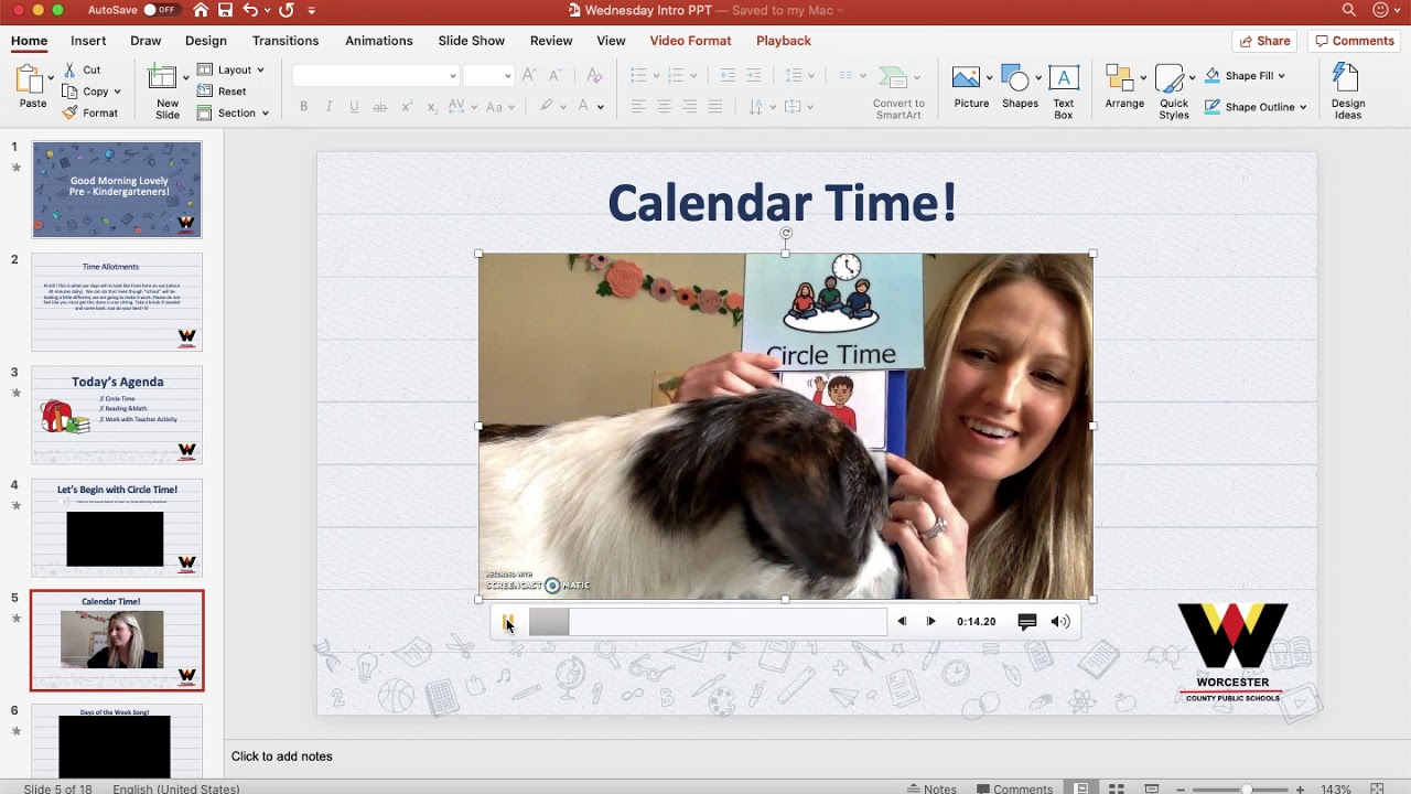 Powerpoint Preview For E Learning in Early Childhood with The Autism Helper