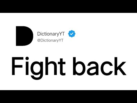 Fight Back Meaning in English