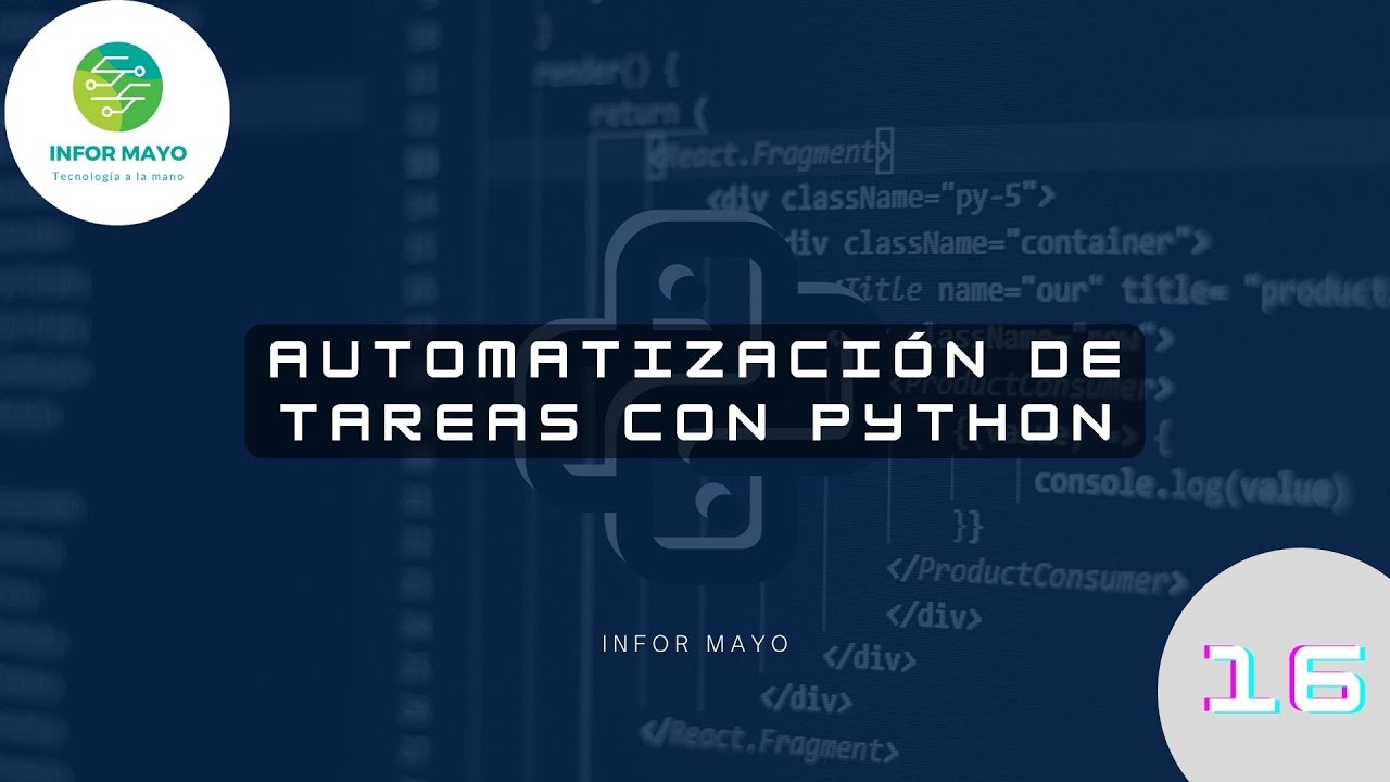 16 Automatización de Tareas con Python