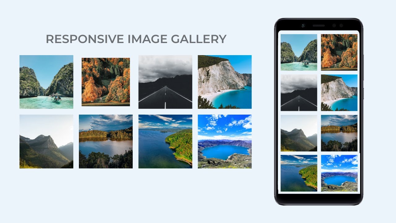CSS Responsive Image Gallery | Responsive Design