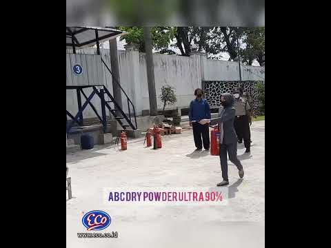PT. ECONOMIE MANDIRI - Demo APAR Dry Chemical Powder - - www.eco.co.id - - -