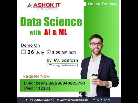 Data Science With AI & MI - New Batch | Ashok IT