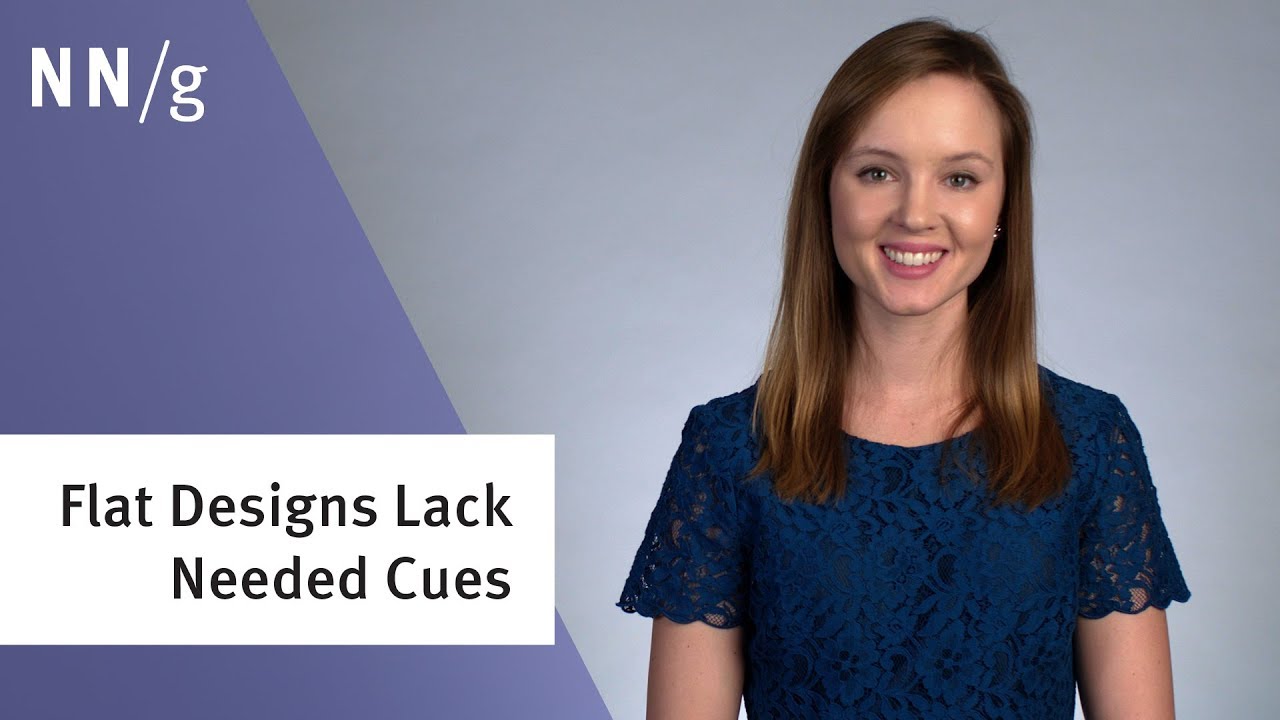 Flat UI Elements Lack Clickability Clues and Cause Confusion