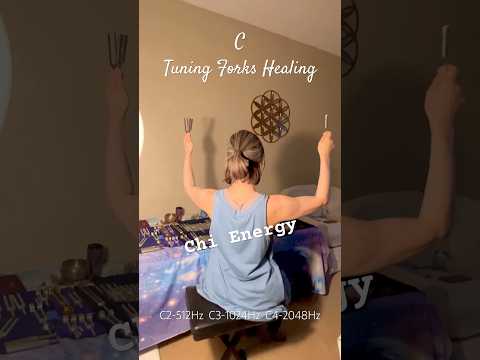 C Tuning Forks Healing 512Hz / 1024 Hz / 2048Hz