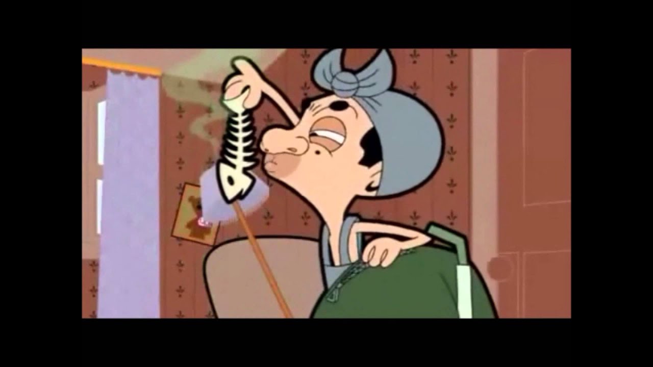 Learn Present Continuous Tense with Mr Bean - Spring Clean