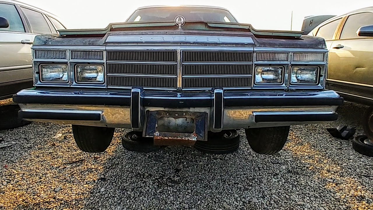 Malaise Mopar Comes To Its End. 1979 Chrysler Lebaron Junkyard Find
