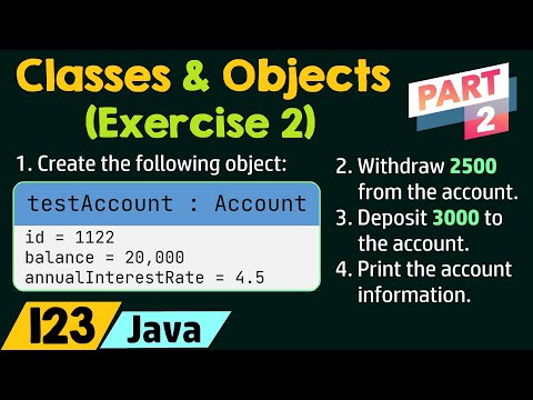 Learn Classes and Objects Exercise 2 Part 2 - Mind Luster