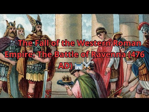 ๐ฅ The Fall of the Western Roman Empire: The Battle of Ravenna (476 AD) ๐ฐโ๏ธ