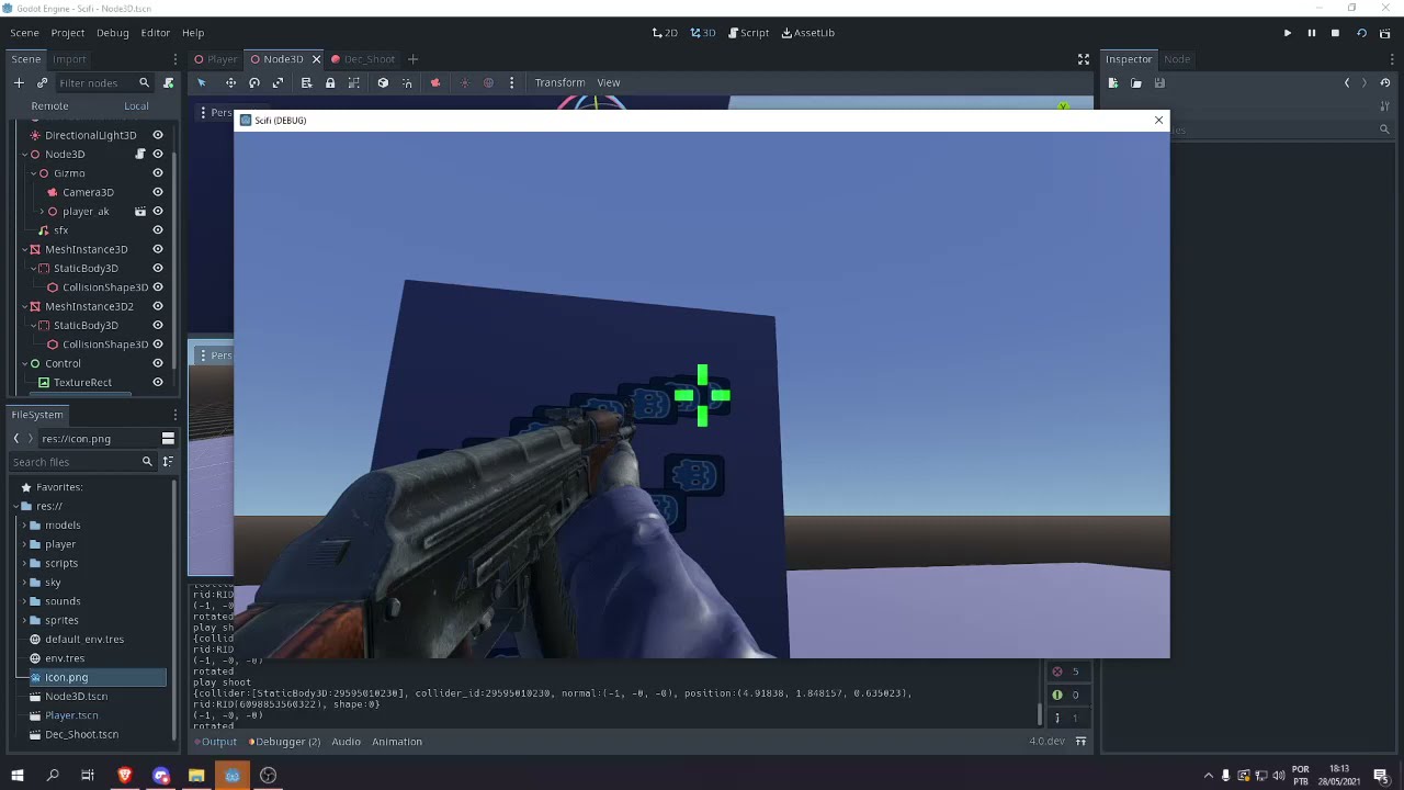 Godot 4 - FPS Game test #1