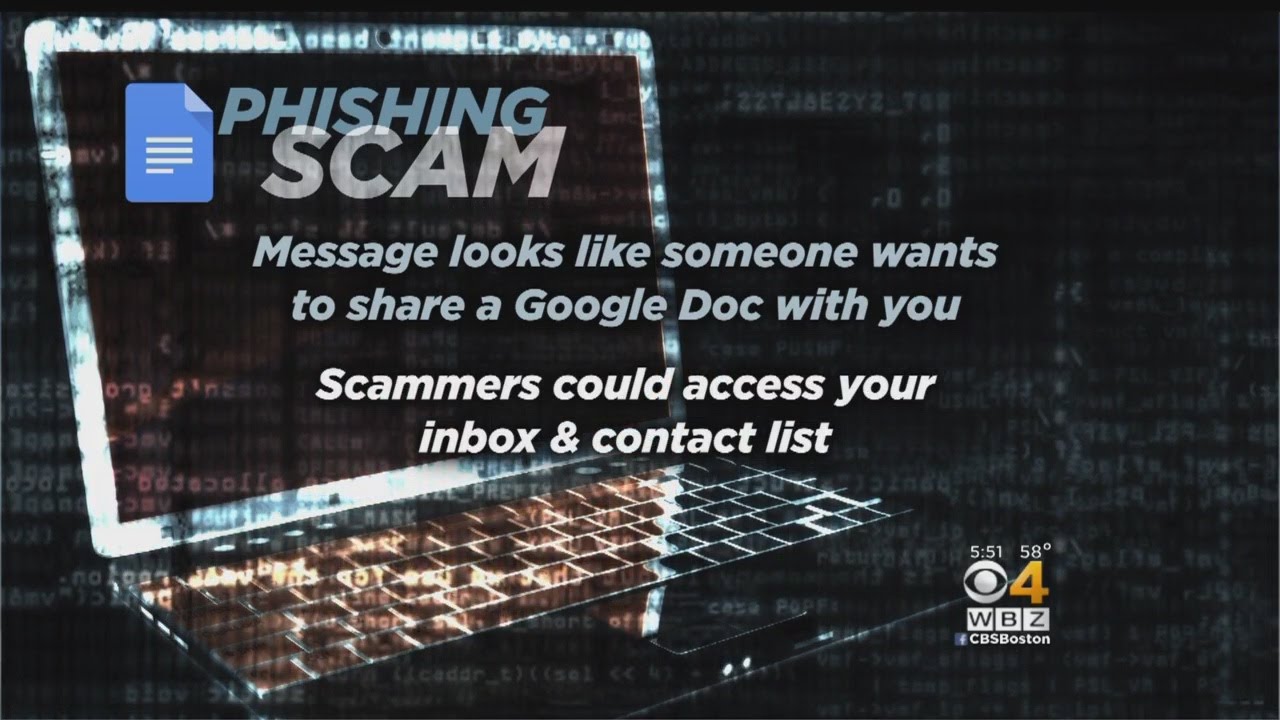 Don't Click! Google Docs Phishing Email Spreads