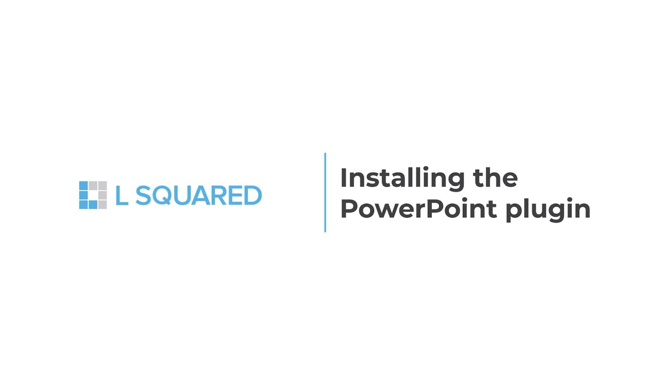 How to Install the PowerPoint Plugin