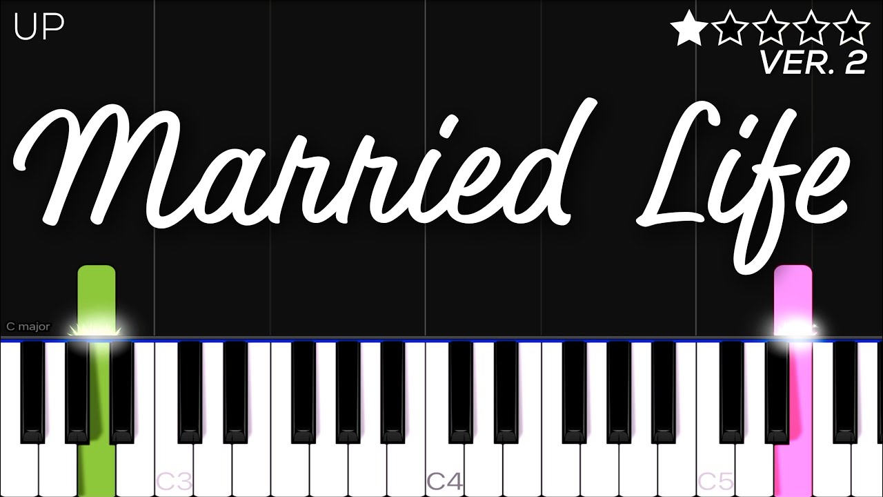 Disney Pixar’s “Up” - Married Life | EASY Piano Tutorial