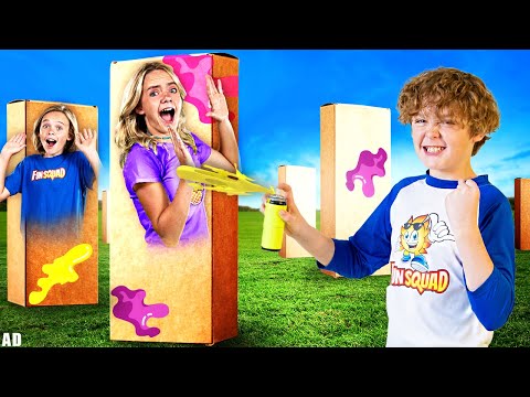 EXTREME Hide and Seek in Boxes!