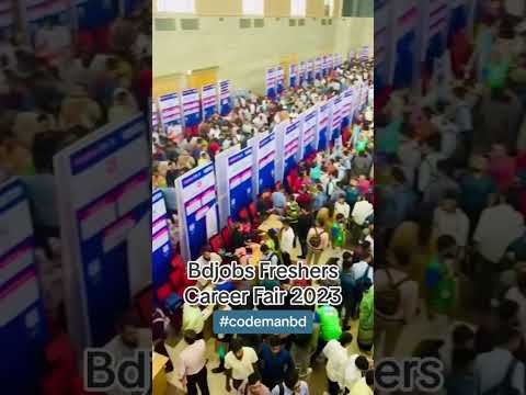 Bdjobs Freshers Career Fair 2023 #codemanbd