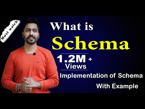 Lec-5: What is Schema | How to define Schema | Database management system in Hindi