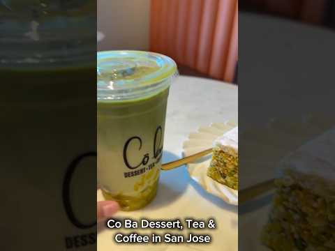 Best Dessert, Tea, Coffee shop in San Jose California #food coffee #cafe #california #bayareafoodies