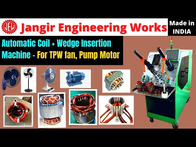 motor coil winding machine - Coil And Wedge Inserting Machine ...