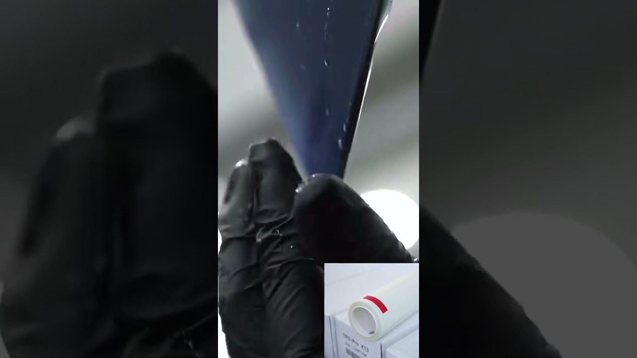 Install TPU paint protection film on the whole vehicle #automobile #detailing #ppf #clearppf