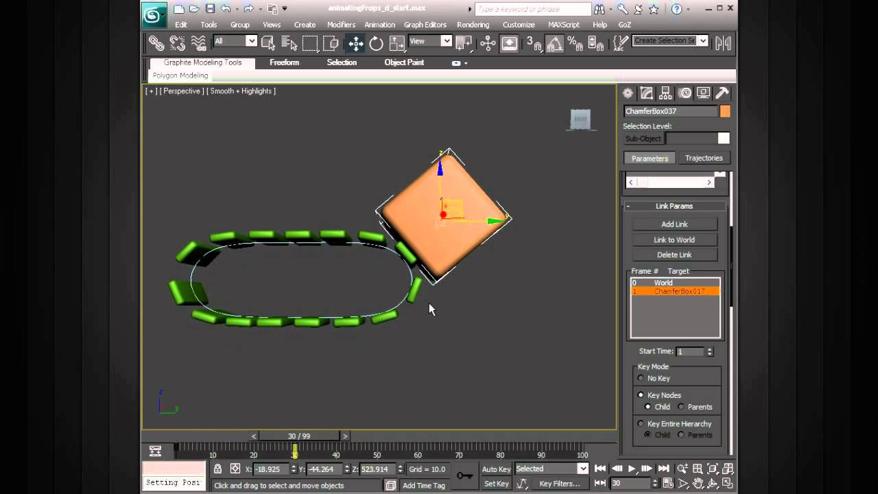 Working with the link constraint