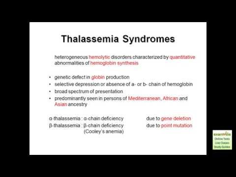 Anemia - A Quick Review