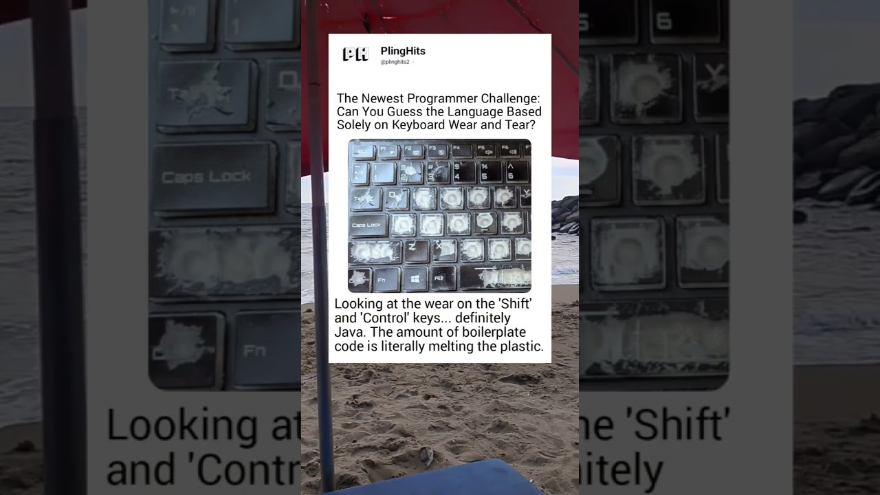 Why Java devs need a new keyboard every week