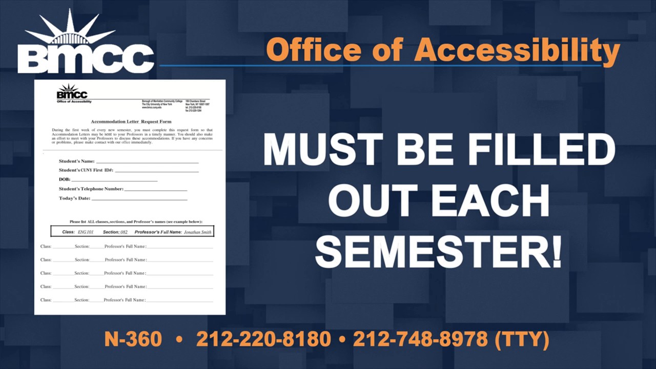 2 Accommodation Letter Request