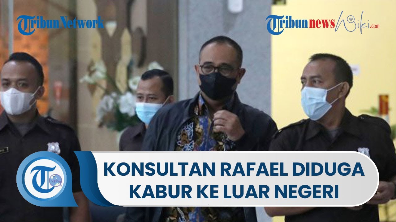 Konsultan Pajak Rafael Alun Trisambodo Diduga Kabur ke Luar Negeri - Tribun Video
