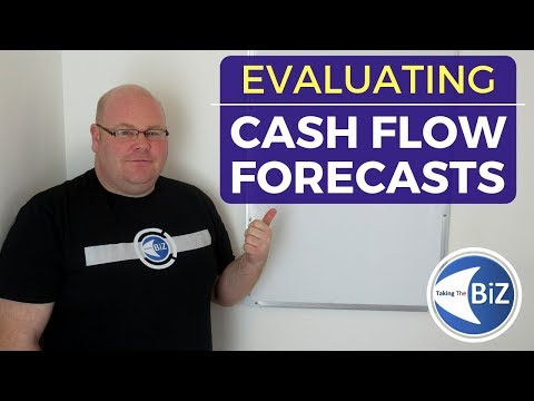 A level Business Revision - Evaluating Cash Flow Forecasts