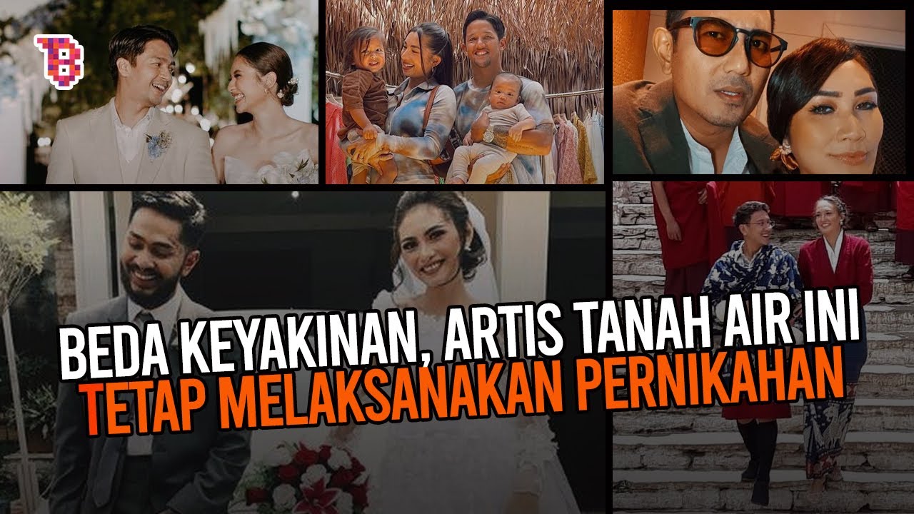 5 Artis Tanah Air yang memutuskan nikah beda agama