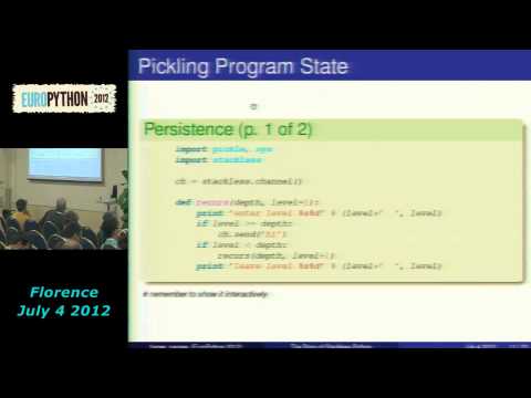 The story of stackless Python