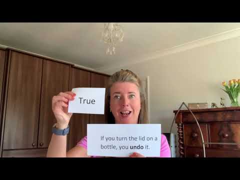 Week 10 Year 1 Writing Un Prefix