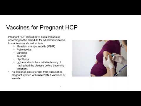 CIC Study Group | Pregnant Healthcare Personnel
