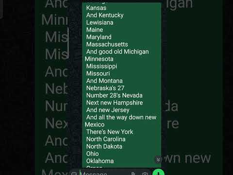 50 states that rhyme ft/my mom (didn't copy and paste) @kyarahowens159