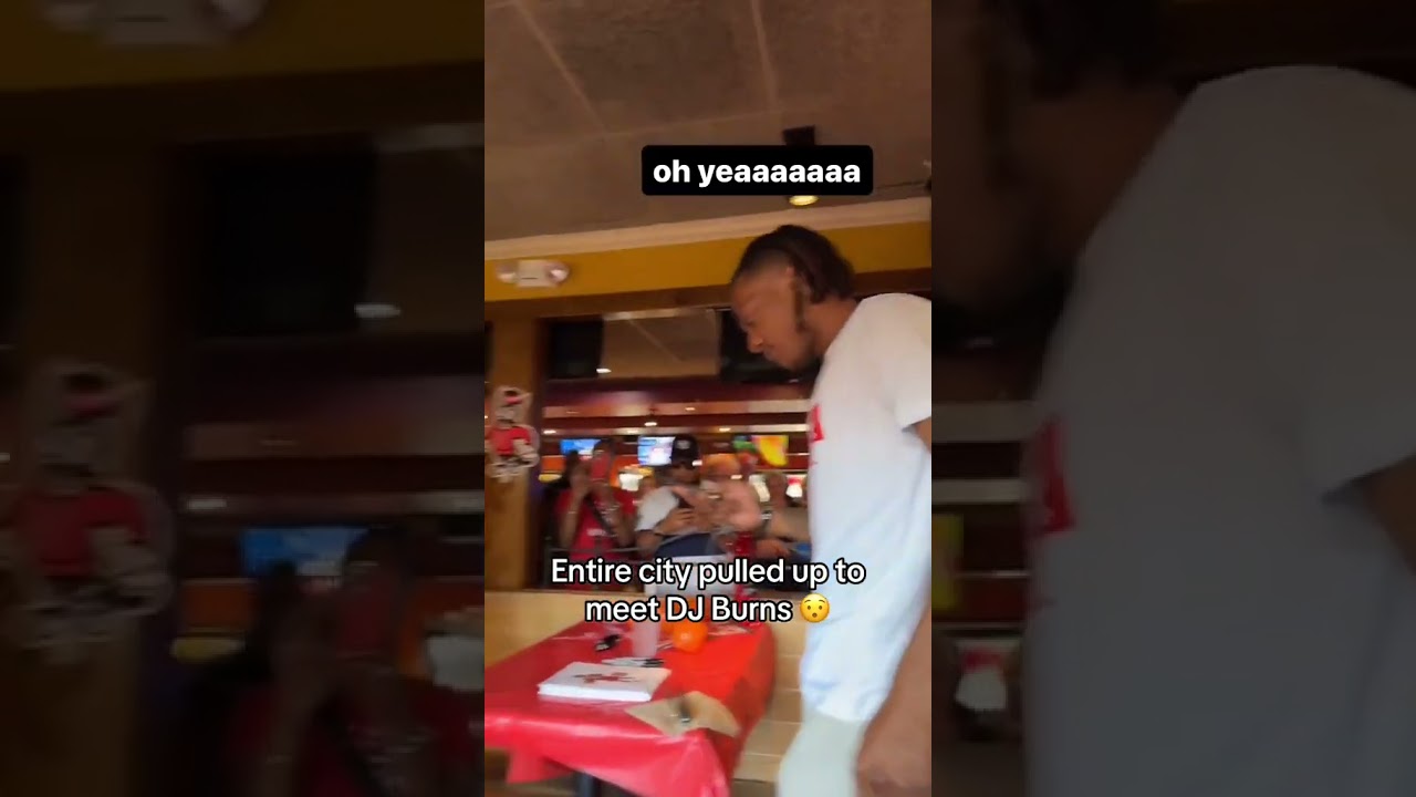 All of NC State came to meet DJ Burns 😳 (via dj.b30/IG)