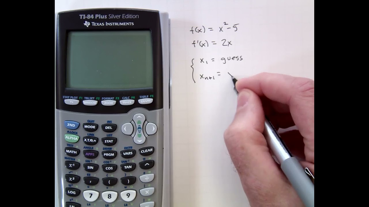Newton's Method on the TI-84