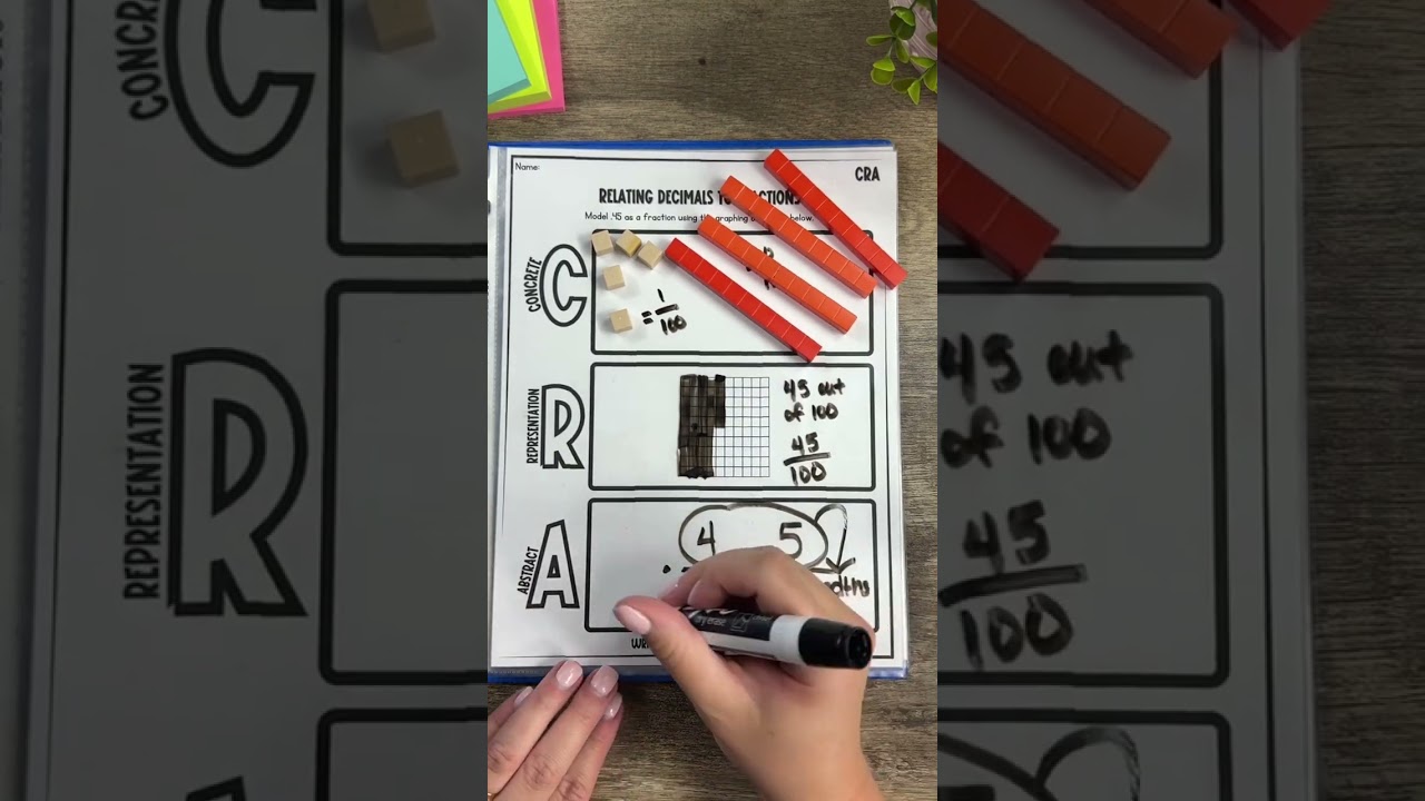 This is such an important skill in upper elementary math! If they can say the decimal, they can