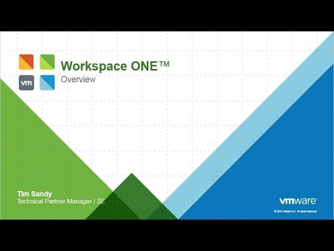 Workspace ONE - Sales 101 Overview