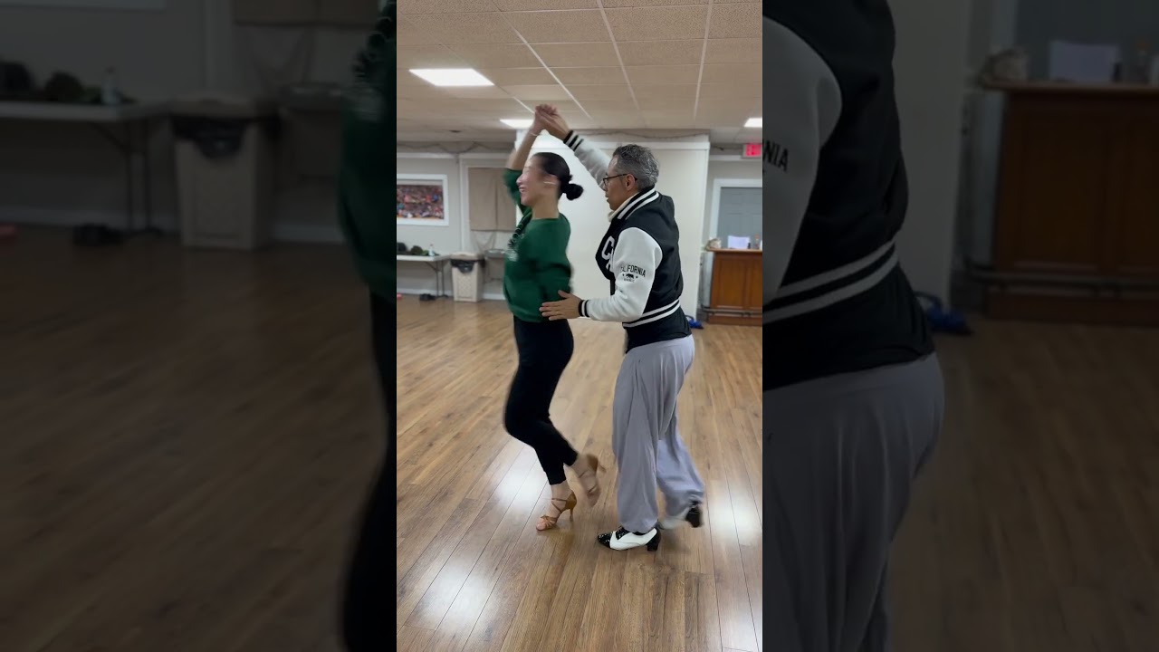 James & Peiwei Cobo teaching Salsa Semester Level 2 Partnerwork Demo