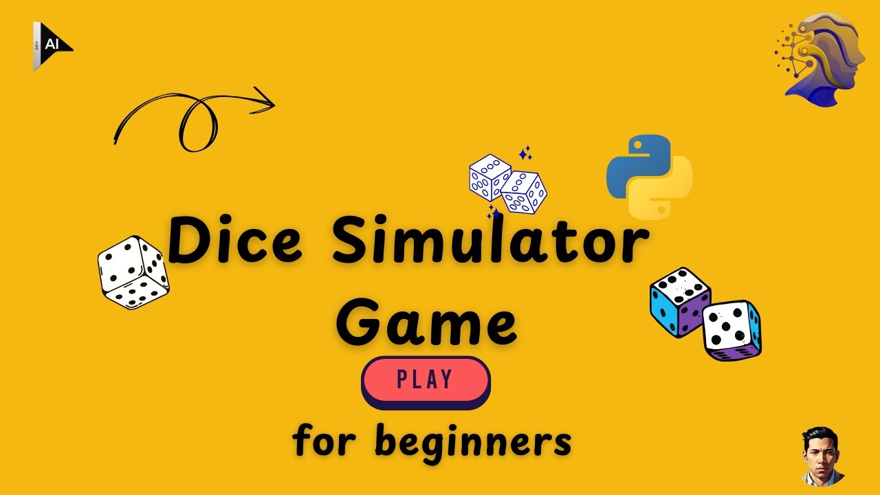 Build a Dice Rolling Game in Python  | Beginner Python Project with Logging & Random