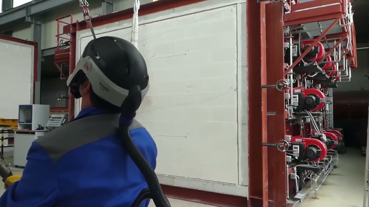 Изпитване за огнеустойчивост на противопожарна стена Otoplenie Eu