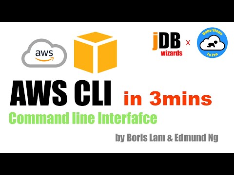 AWS CLI (command line Interface) in 3mins