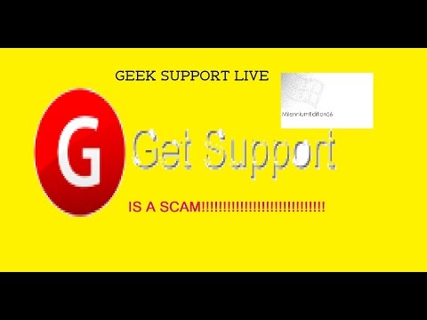 Geek Support Live is a SCAM! (With Proof)