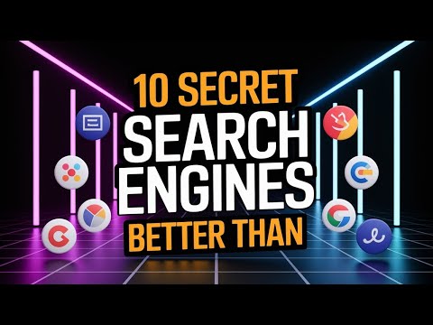 10 Secret Search Engines BETTER Than Google! (2025)