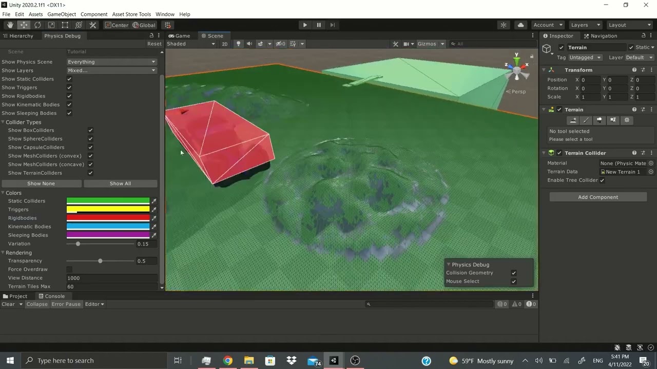 Unity's IMGUI, Physics, & Frame Debugger