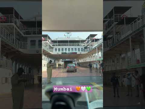 Mumbai to Alibaug ferries | M2M ferries | Mumbai 🧡🤍💚 #travel #viral