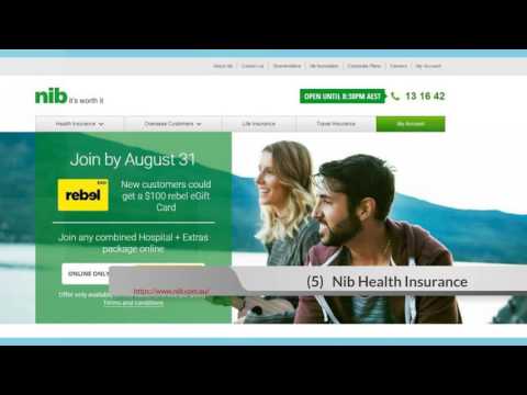 Top 10 Health Insurance List in Australia 2016